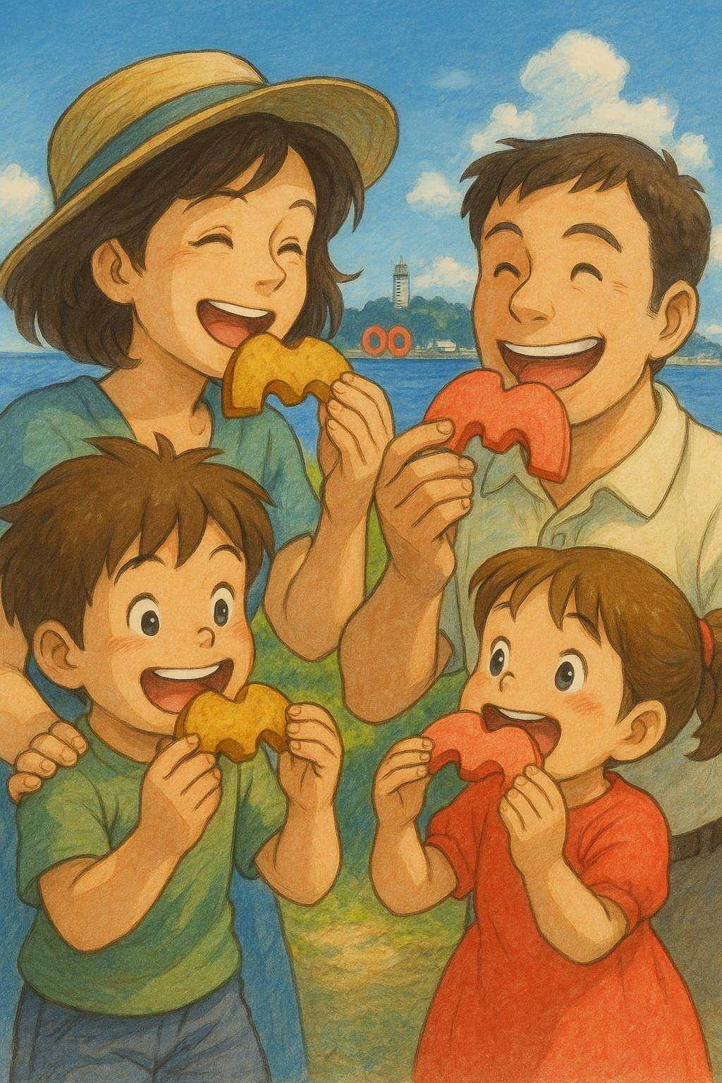 しんきろうクッキー（bel tempo）を「魚津の朝市」で販売！ 別方向から蜃気楼をPR！: どこでも参上 魚津の蜃気楼と風景